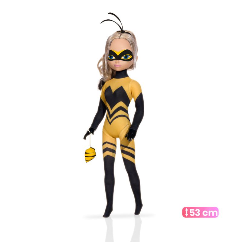 Boneca Articulada - 53Cm - Miraculous - Ladybug - Queen Bee - Novabrink ...