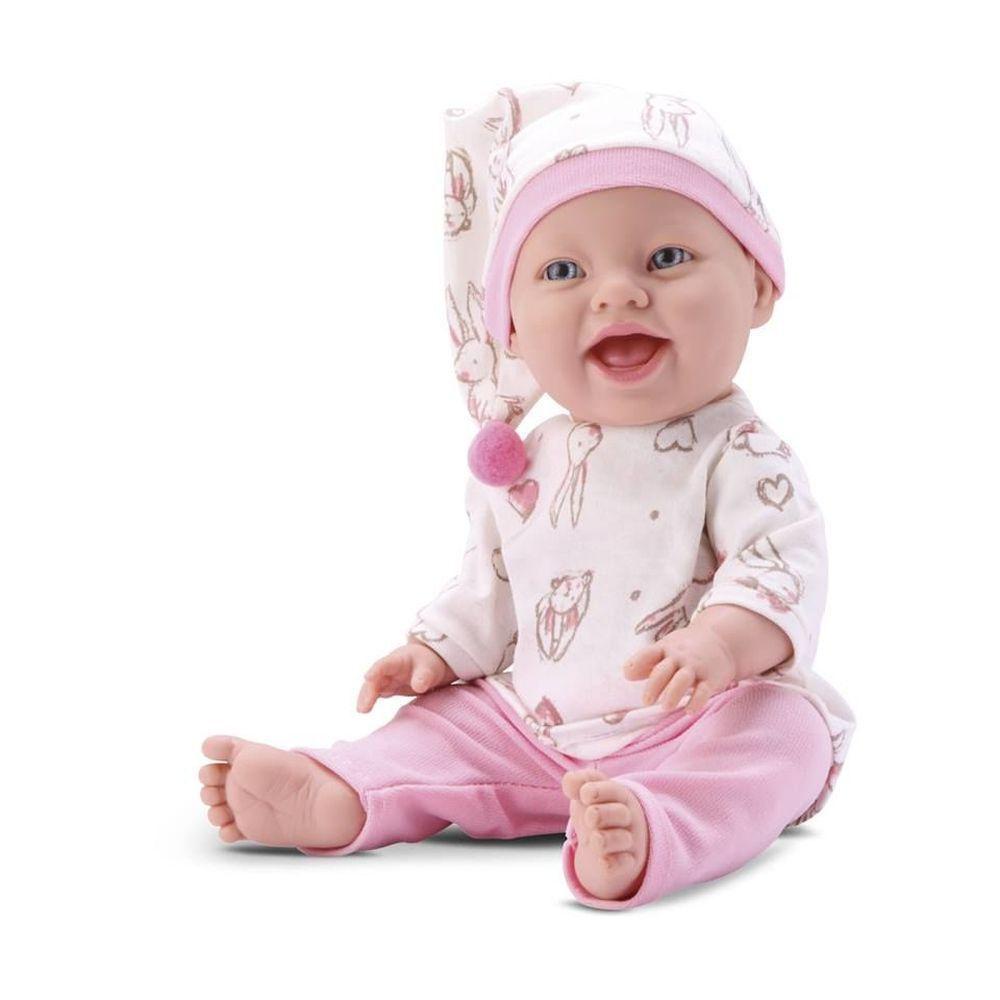 Boneca Baby Babilina Soninho - 34cm - Em Vinil - Bambola | Shopee Brasil