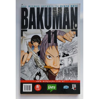 BAKUMAN N°: 11, 12, 13, 16, 20 MANGÁ PT BR JBC DOS MESMOS AUTORES DE DEATH NOTE | Shopee Brasil
