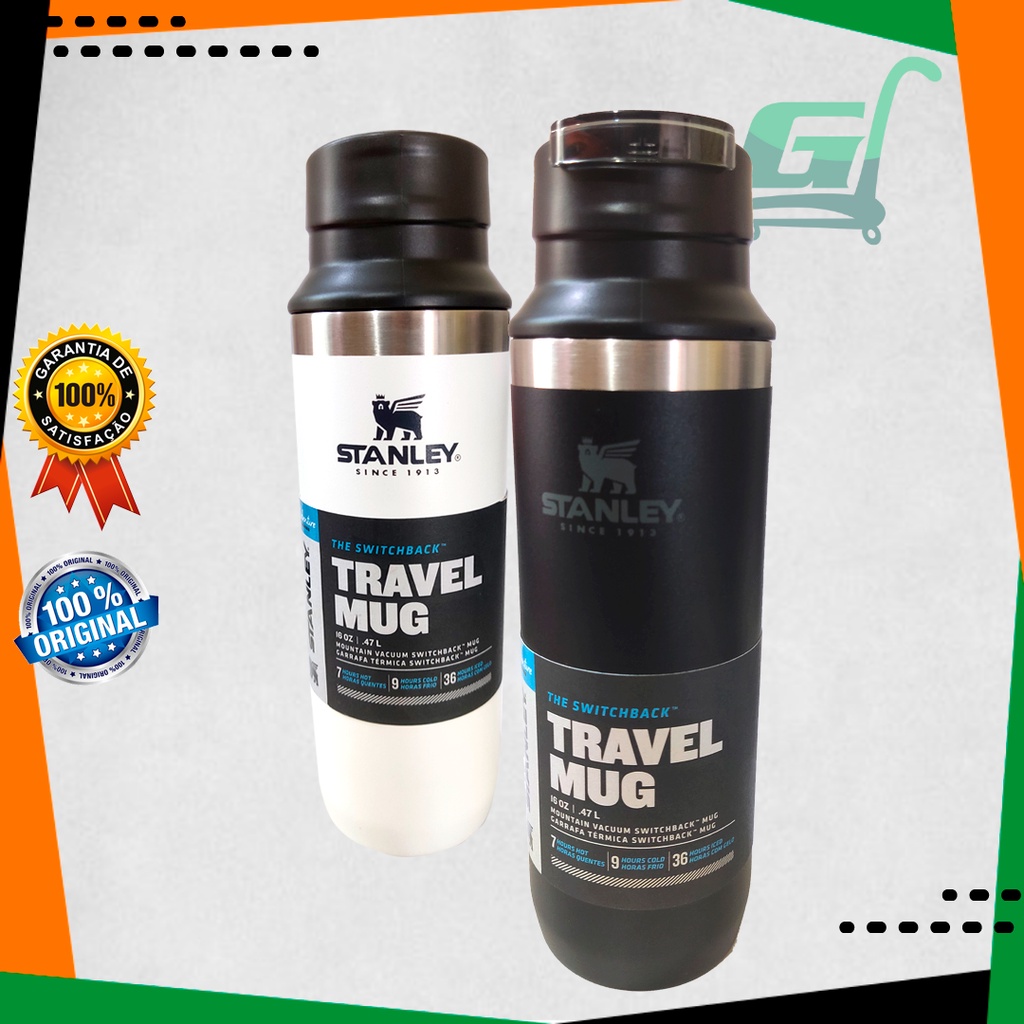 Garrafa térmica Stanley Switchback 473ml Travel Mug original | Shopee ...