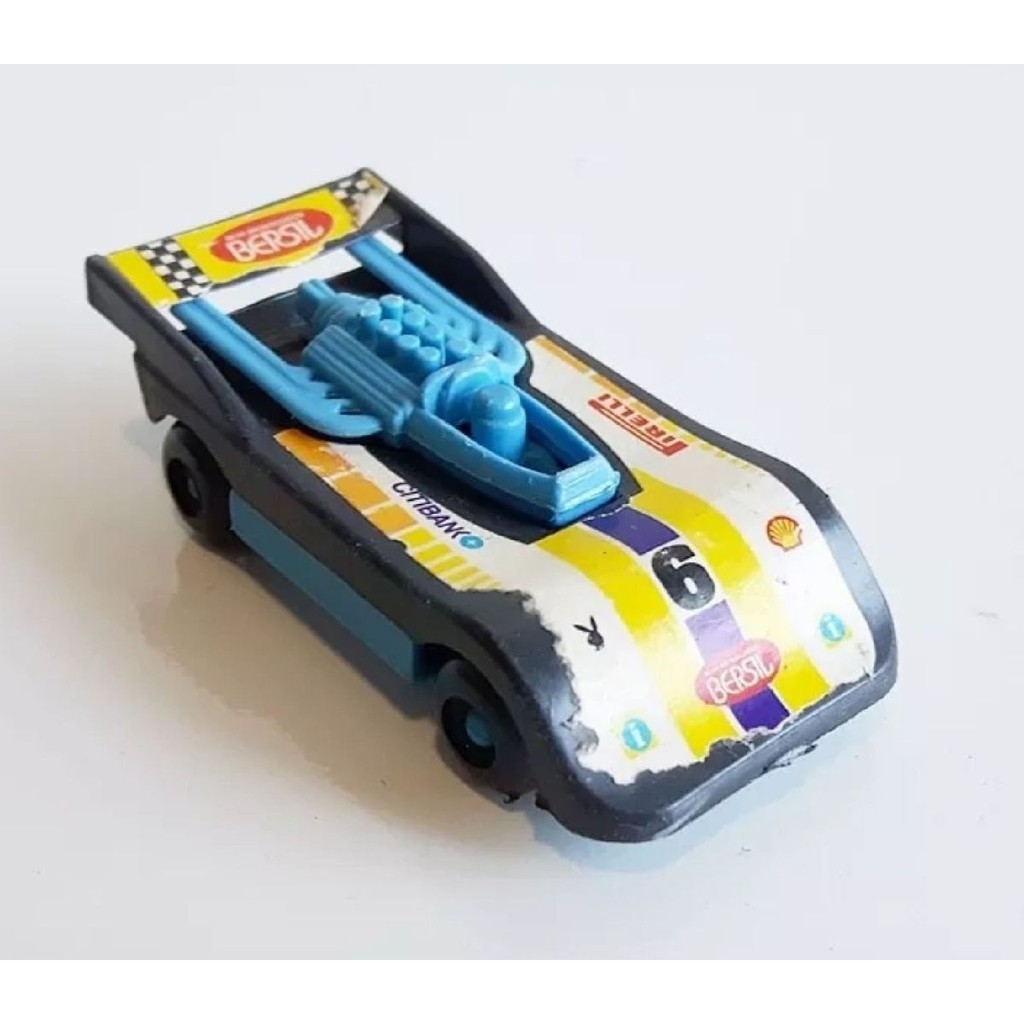 carrinho fórmula 1 antigo mini brinquedos bersil escala 1:64 | Shopee ...