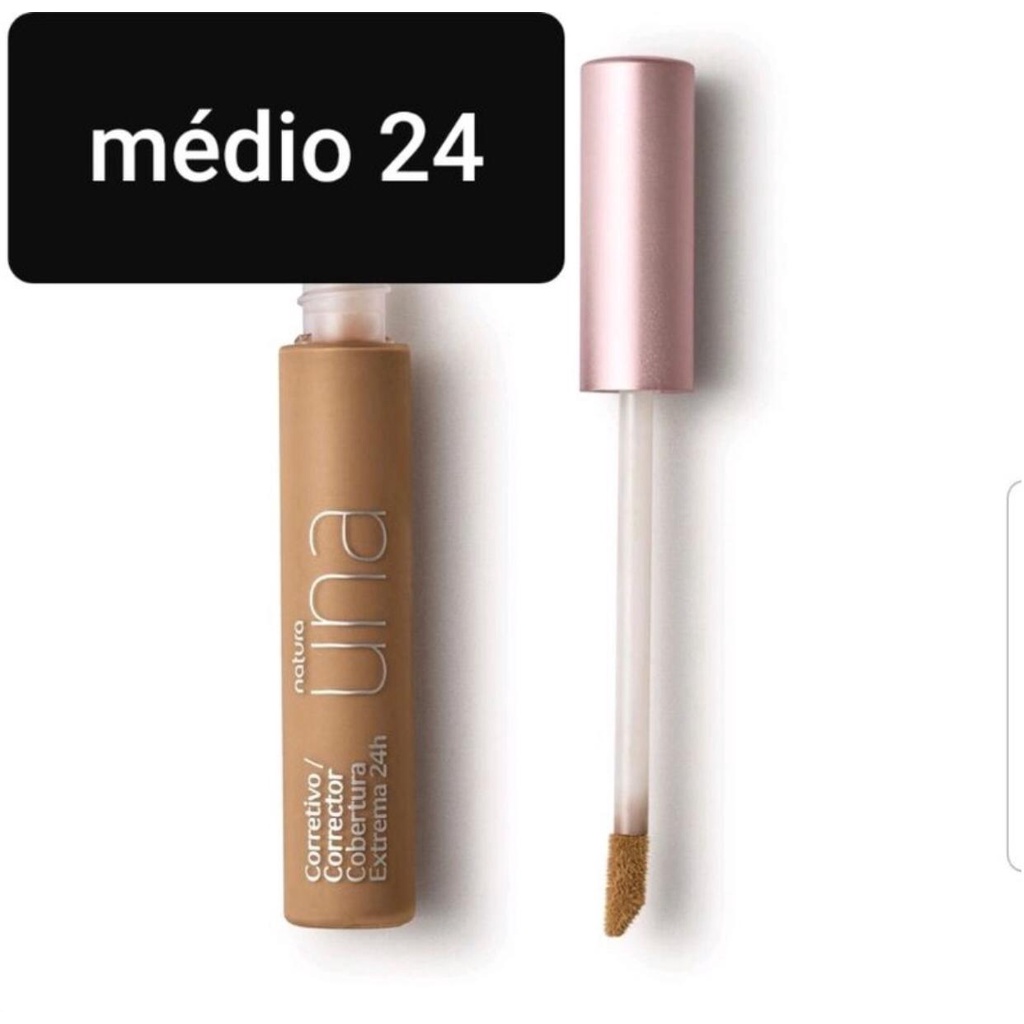 Corretivo Natura Una 24H Efeito Matte e Alta Cobertura | Shopee Brasil