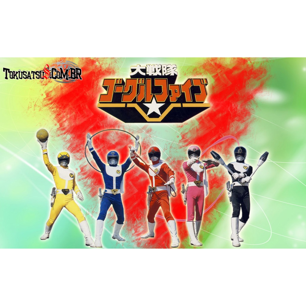 Gigantes Guerreiros Goggle Five Dublado E Completo | Shopee Brasil