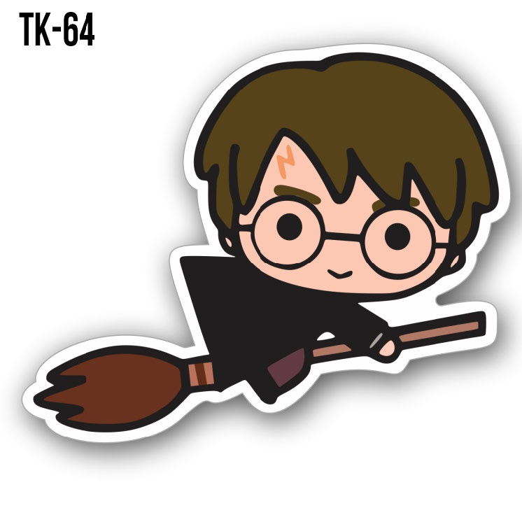 Adesivo Harry Potter - Harry Sticker 10x10cm | Shopee Brasil