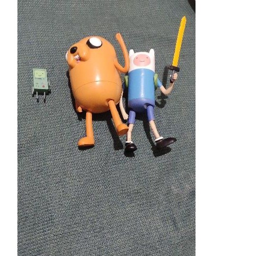Bonecos Finn Jake e BMO Hora De Aventura Adventure Time | Shopee Brasil