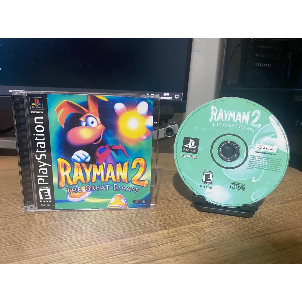 Rayman 2 - The Great Escape para PS1 | Shopee Brasil