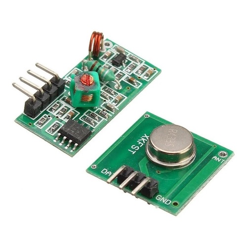 Módulo Rf Transmissor Receptor 433mhz Am Arduino Pic Avr Pc | Shopee Brasil