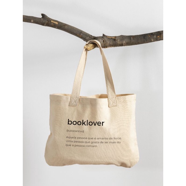 Ecobag Booklover | Shopee Brasil