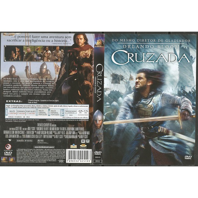 DVD Cruzada (Kingdom of Heaven) | Shopee Brasil