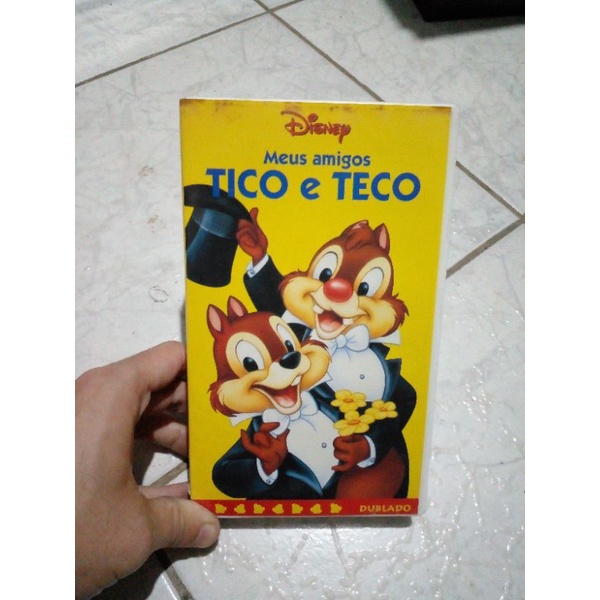 VHS Meus amigos Tico e Teco ( dublado) | Shopee Brasil