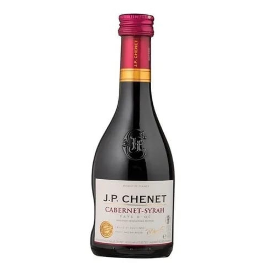 Vinho Jp. Chenet Cabernet Sauvignon - Syrah ( 187ml ) | Shopee Brasil