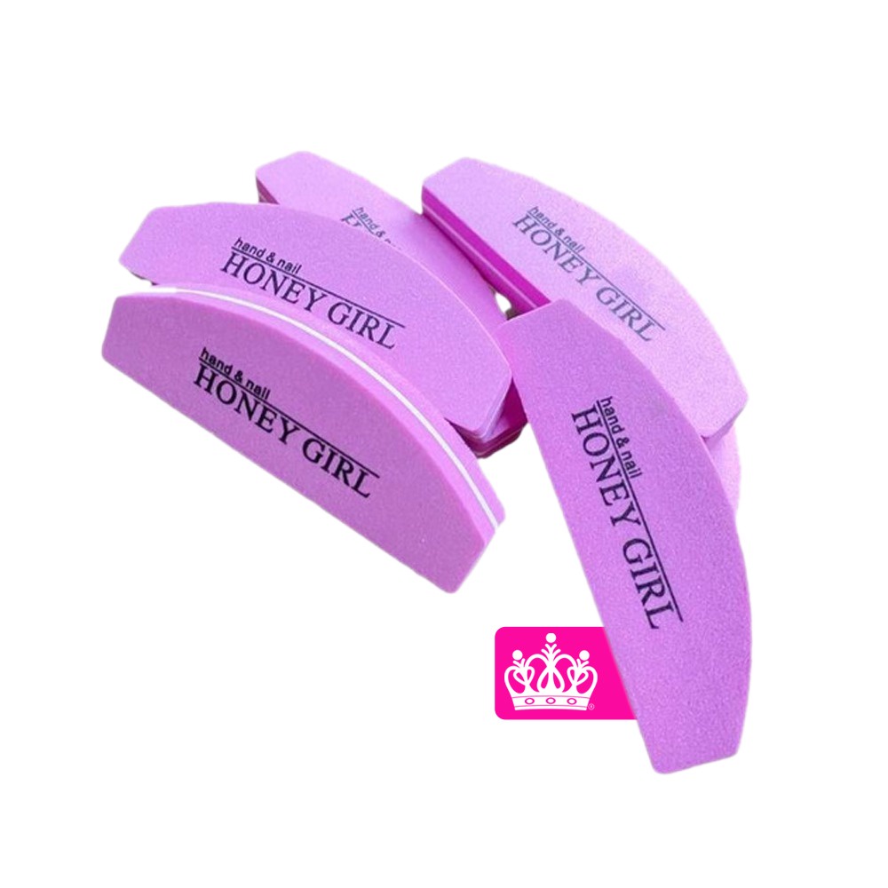Pacote Mini Lixa de Polidora Buffer Boomerang - 10 und - Honey Girl ...