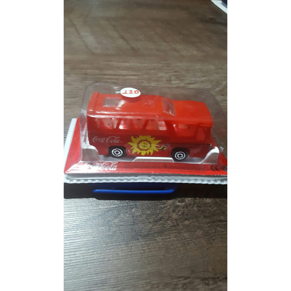 Ônibus Bus Coca Cola 1995 Vermelho Raro Majorette | Shopee Brasil