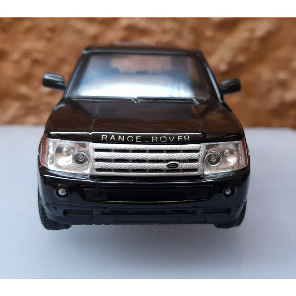 Miniatura Land Rover Range Rover Sport 1:38 Preto Kinsmart Metal e ...