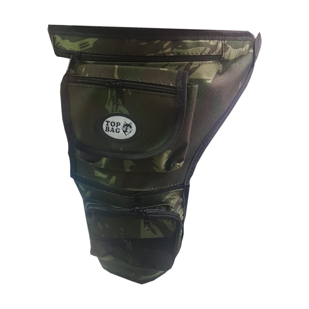Pochete Cartucheira Bolsa Perna Tática Militar Caça Pescaria | Shopee ...