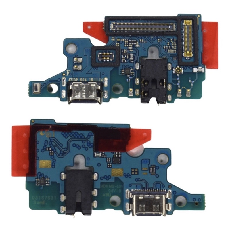 Placa Flex Carga Conector Compatível Galaxy A71 (a715) Turbo | Shopee ...