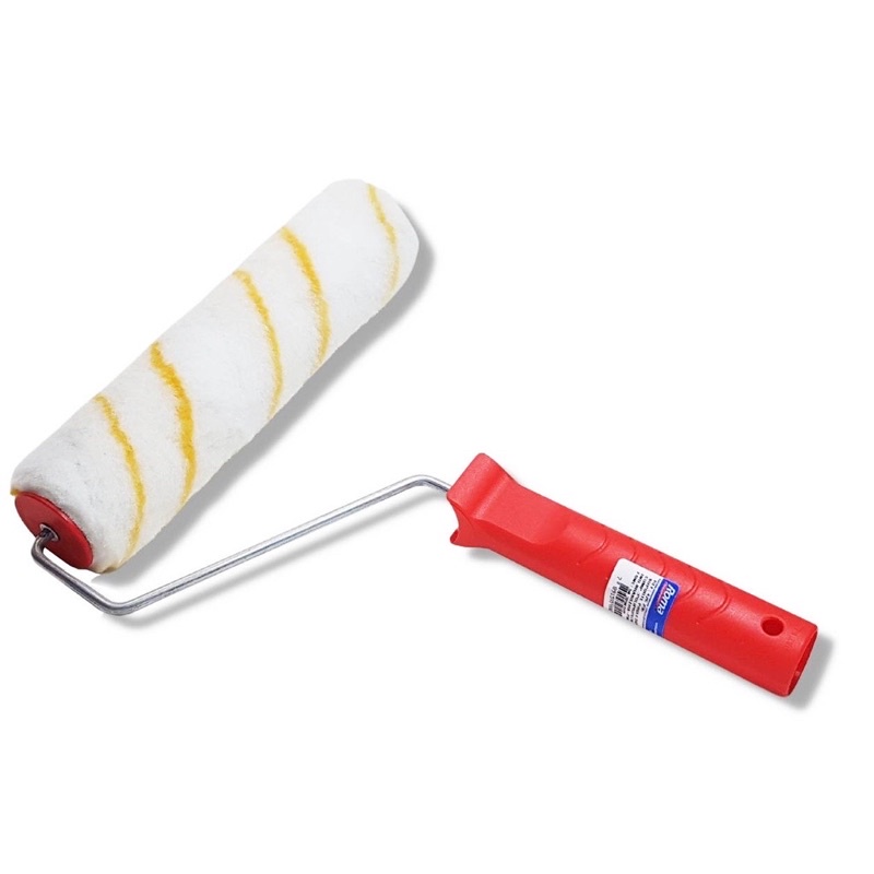 Rolo Pintura De Parede e Pisos Com 3 Rolinhos Completo Anti Respingo ...