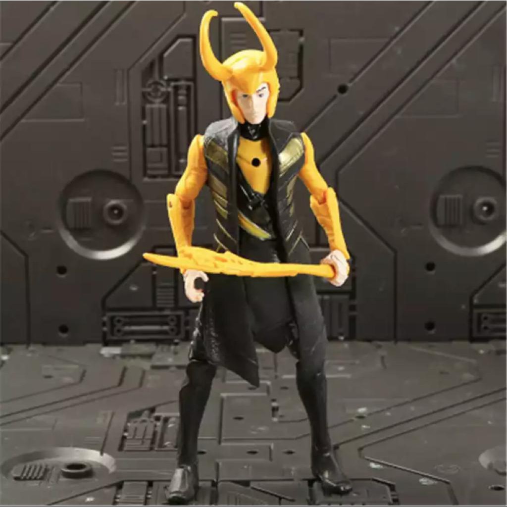 Loki Deus da Mentira Marvel / Vingadores 16cm | Shopee Brasil