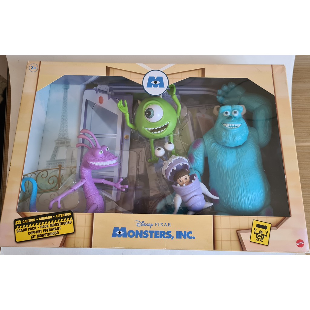 Kit Monstros S.A. Disney Pixar Boo Sulley Mike Randy Mattel | Shopee Brasil
