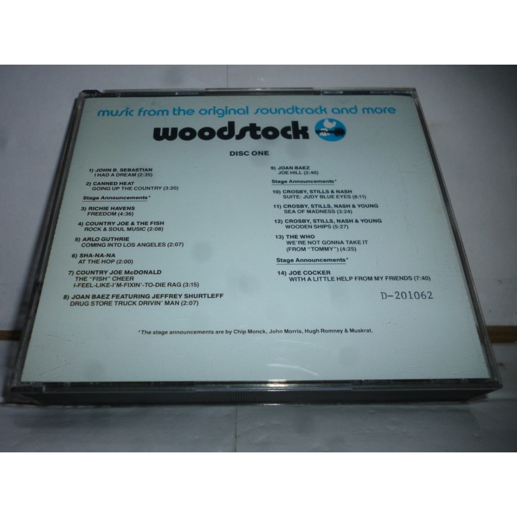 Cd Woodstock Soundtrack Usa Duplo Original Raro | Shopee Brasil