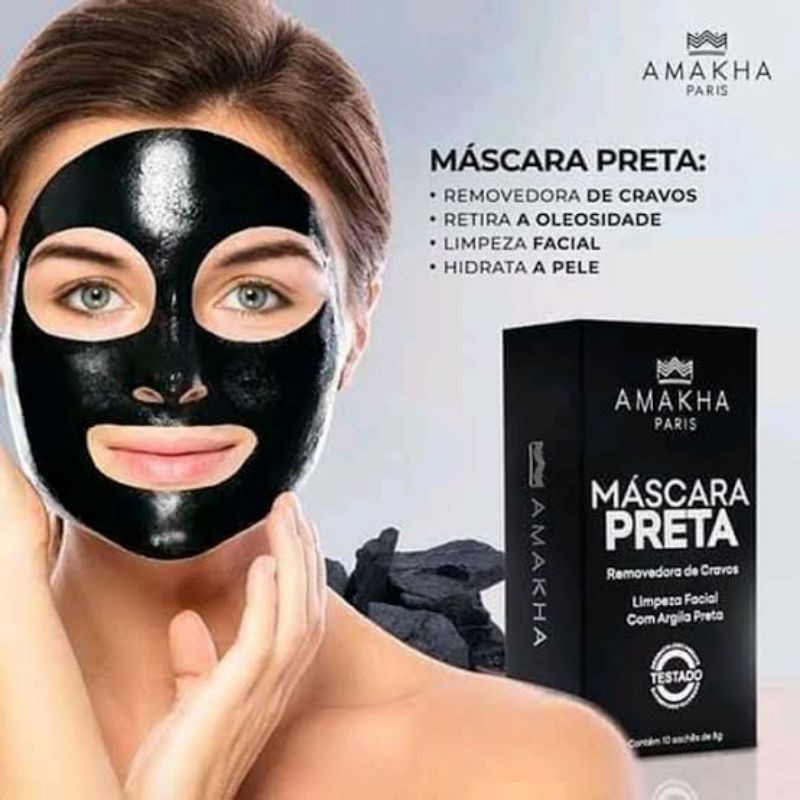 Mascara Preta 80G | Shopee Brasil