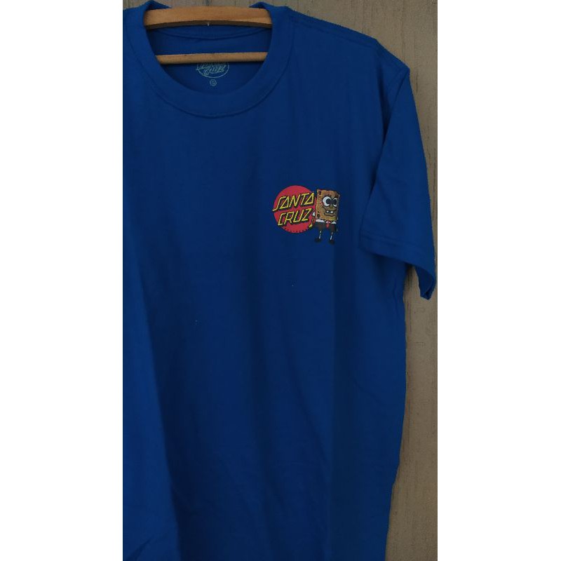 Camiseta Santa Cruz azul | Shopee Brasil