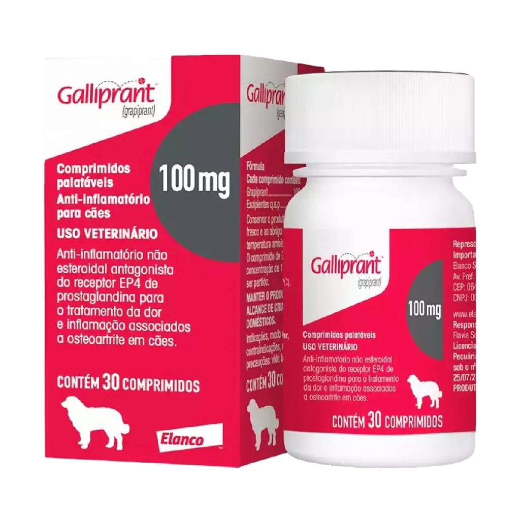 Galliprant 100 mg 30 Comprimidos | Shopee Brasil