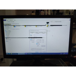 (DETALHE) Monitor 18,5" Samsung S19C301F LED 1366 x 768 LCD PC VGA | Shopee Brasil