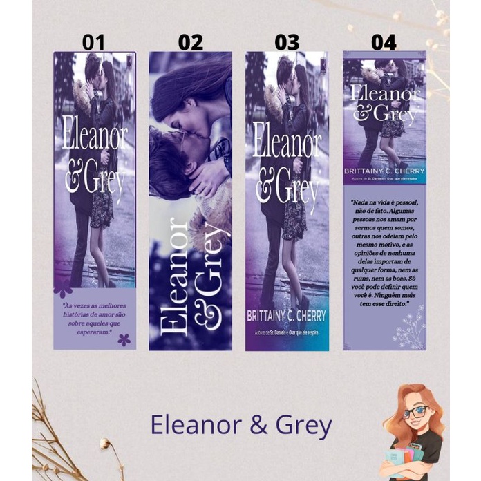 Marcador de página - Eleanor & Grey | Shopee Brasil
