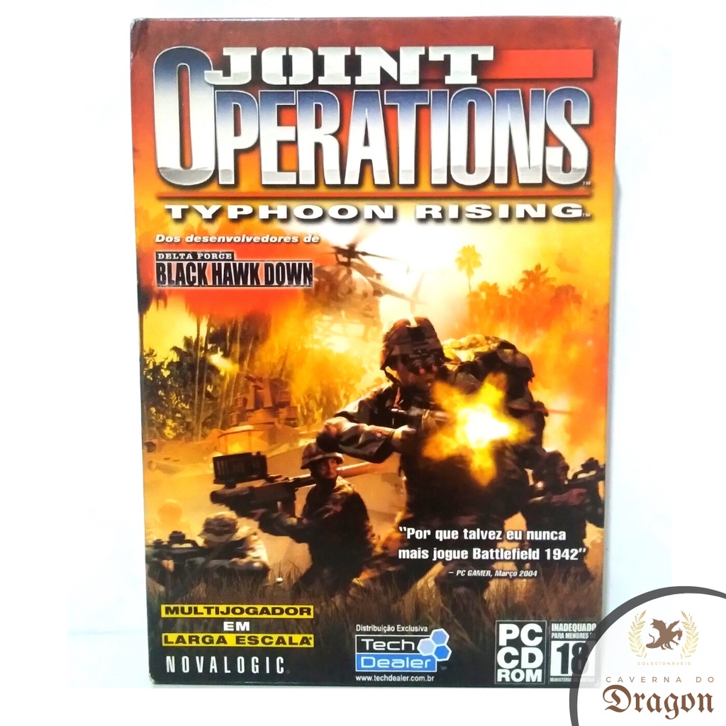 Box Joint Operations Typhoon Rising Original PC | Shopee Brasil