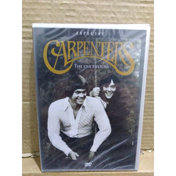 DVD ESPECIAL CARPENTERS- THE LIVE HISTORY (ORIGINAL-LACRADO) | Shopee ...