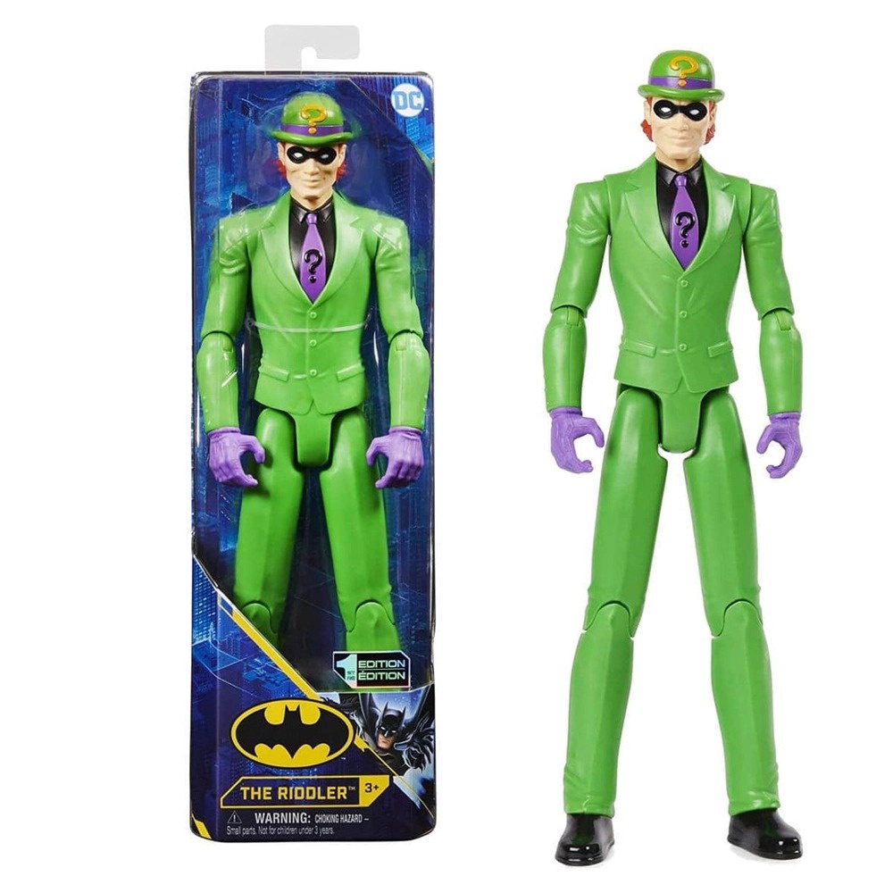 Boneco Charada Dc Comics The Riddler 30cm - Sunny 2404 | Shopee Brasil