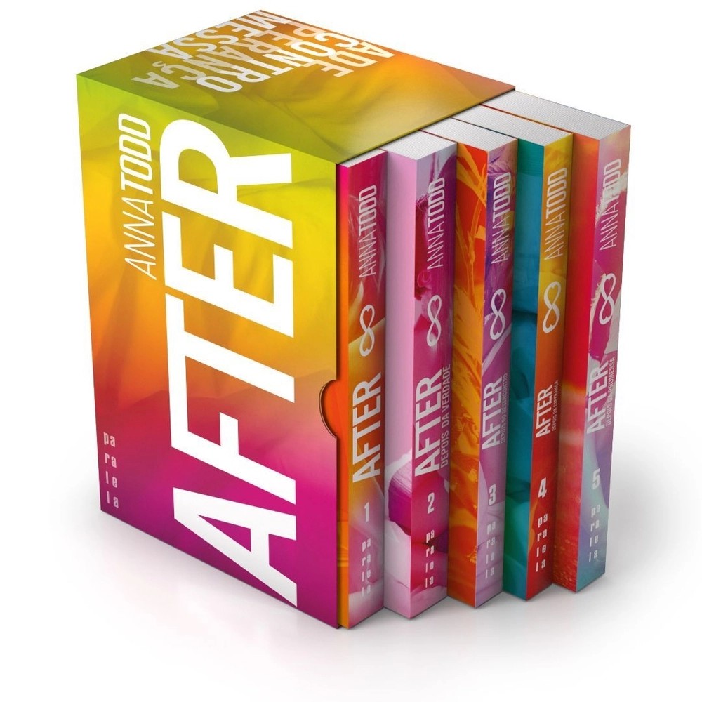 Box After - Coleção Completa 5 Livros - Anna Tood | Shopee Brasil