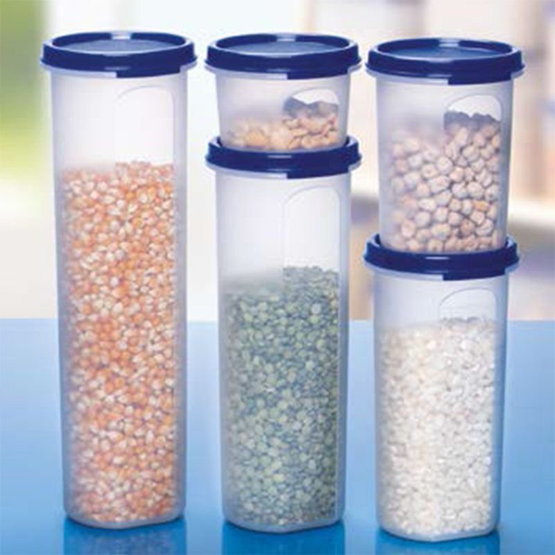 Kit Modular Redondo Tupperware 5 Peças | Shopee Brasil