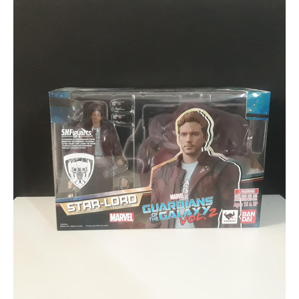 Star Lord Gotg 2 With Explosion - S.h.figuarts Bandai | Shopee Brasil