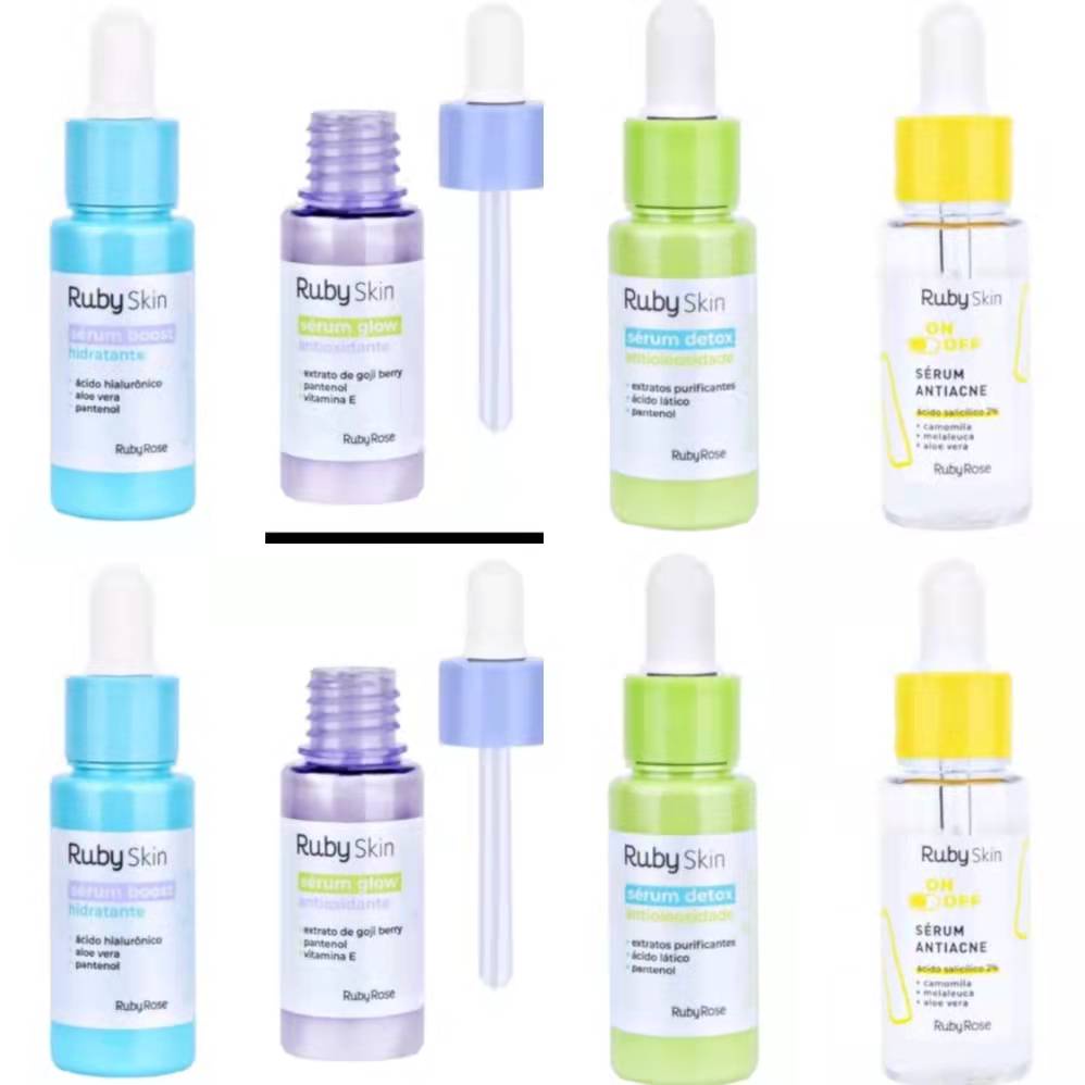 Sérum Ruby Skin Ruby Rose - Antiacne/Antioleosidade/Glow/Boost | Shopee ...