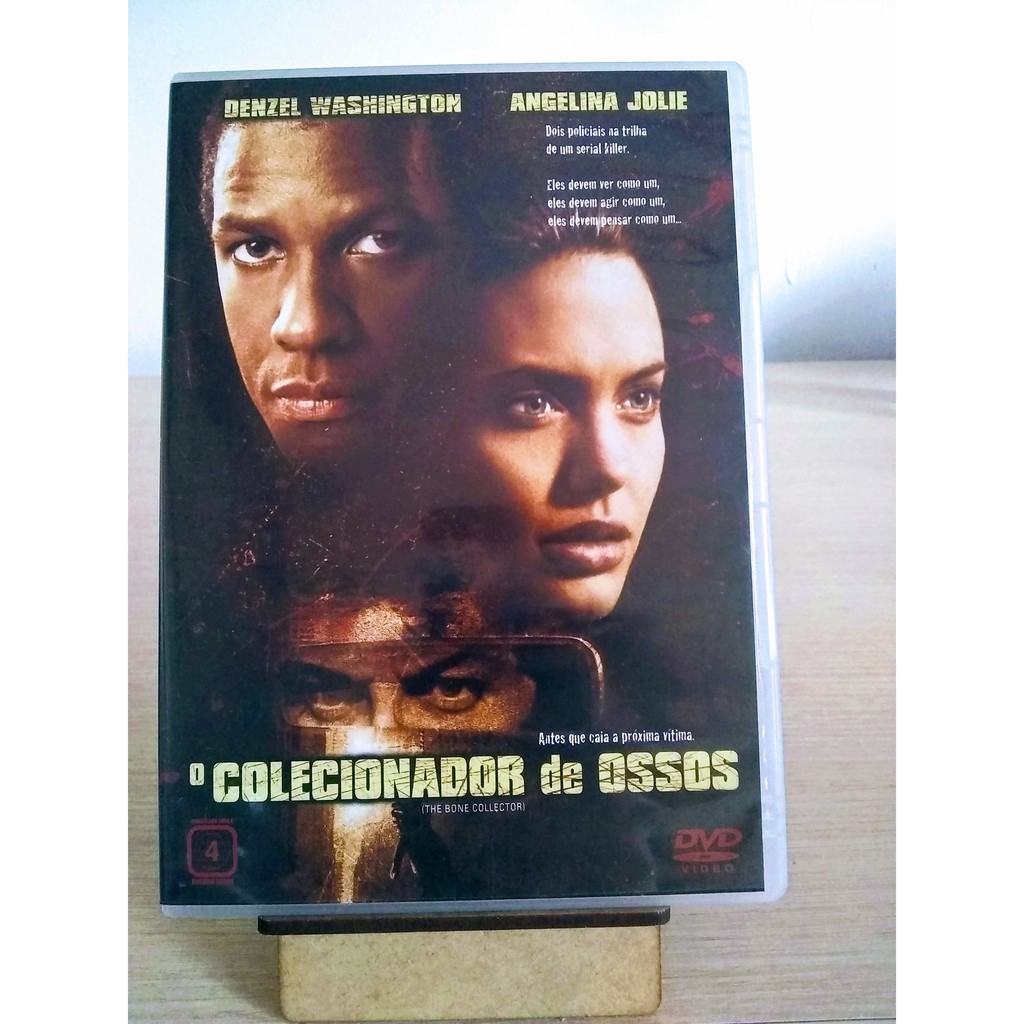 DVD Filme O Colecionador De Ossos 1999 - Denzel Washington | Shopee Brasil