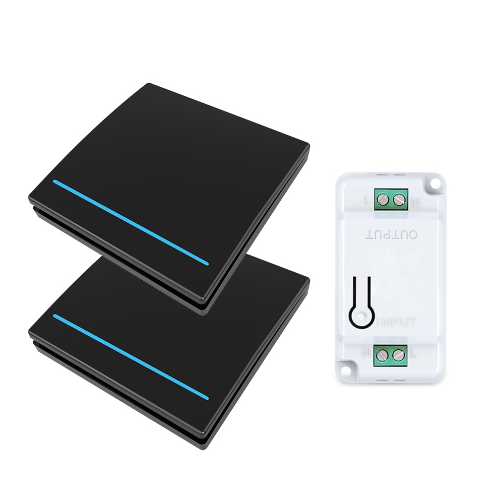 RF 433Mhz Interruptor Sem Fio De Controle Remoto Painel De Luz | Shopee ...