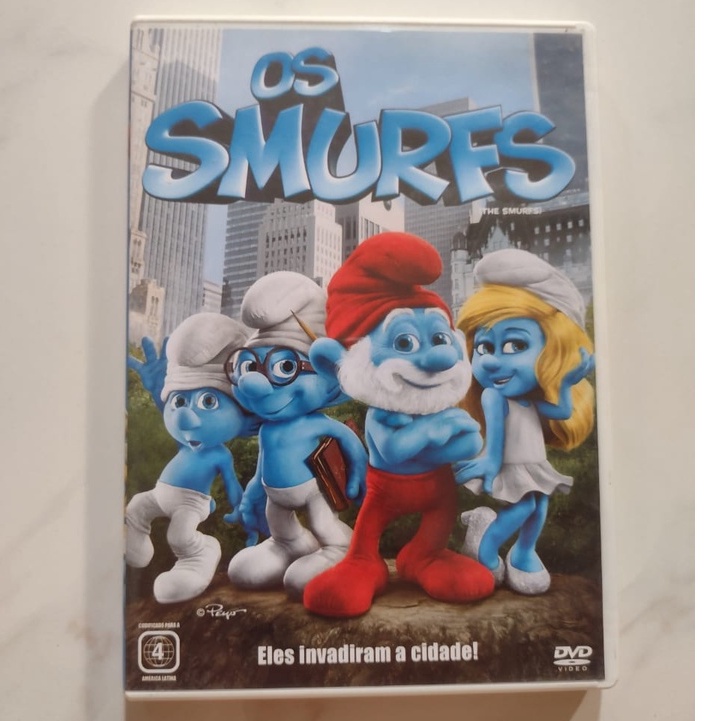 DVD: Os Smurfs (Sony Pictures) | Shopee Brasil