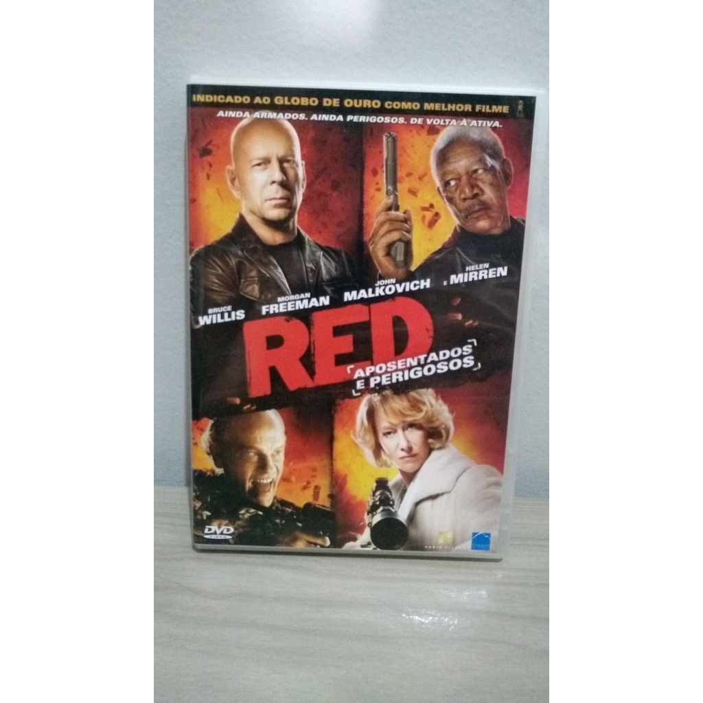 Dvd RED Aposentados e Perigosos | Shopee Brasil