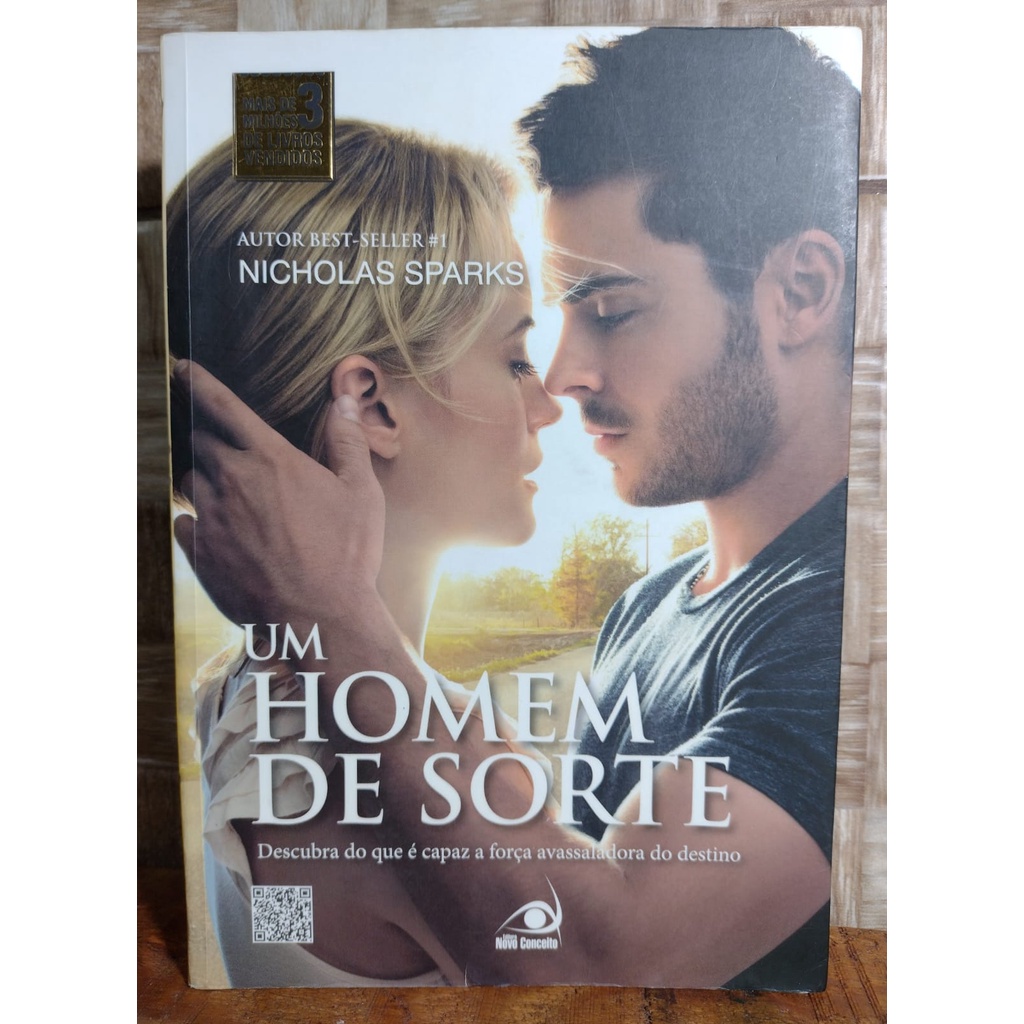 Um homem de sorte - Nicholas Sparks | Shopee Brasil