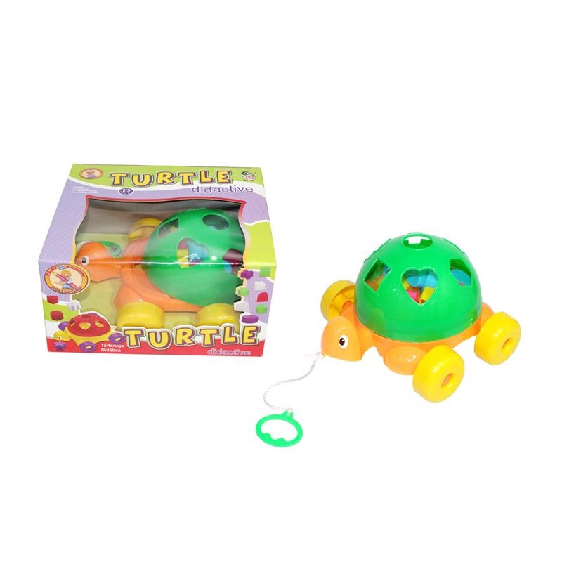 Tartaruga Didática Turtle Didactive pica pau Brinquedo infantil ...