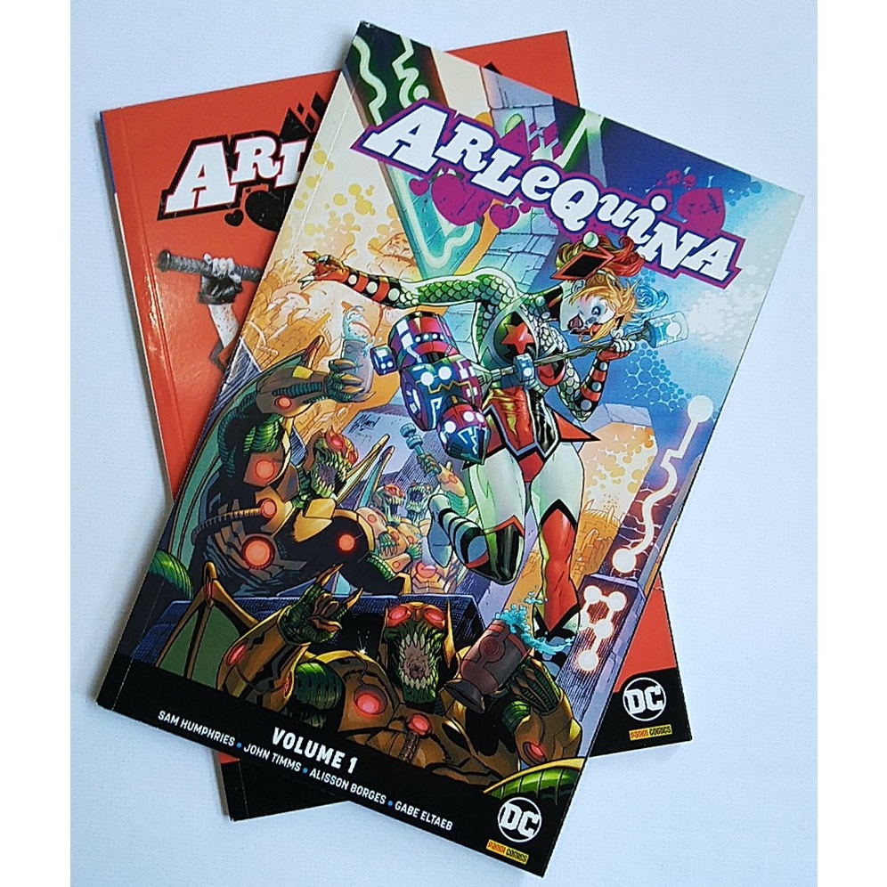 Quadrinhos Arlequina - Sam Humphries | Shopee Brasil
