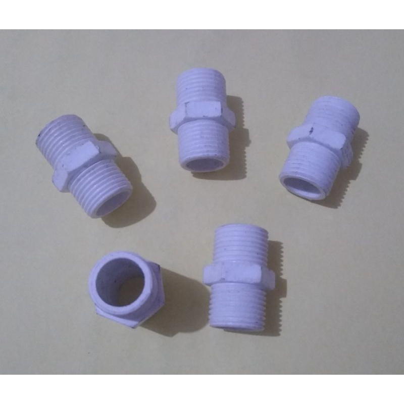 Niple de 1/2". Adaptador/ Emenda, meia polegada. Pct com 36unid ...