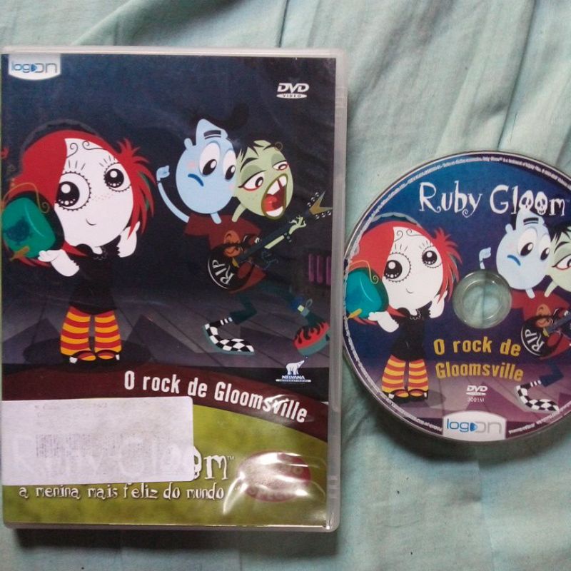 dvd desenho ruby gloom o rock de gloomsville | Shopee Brasil