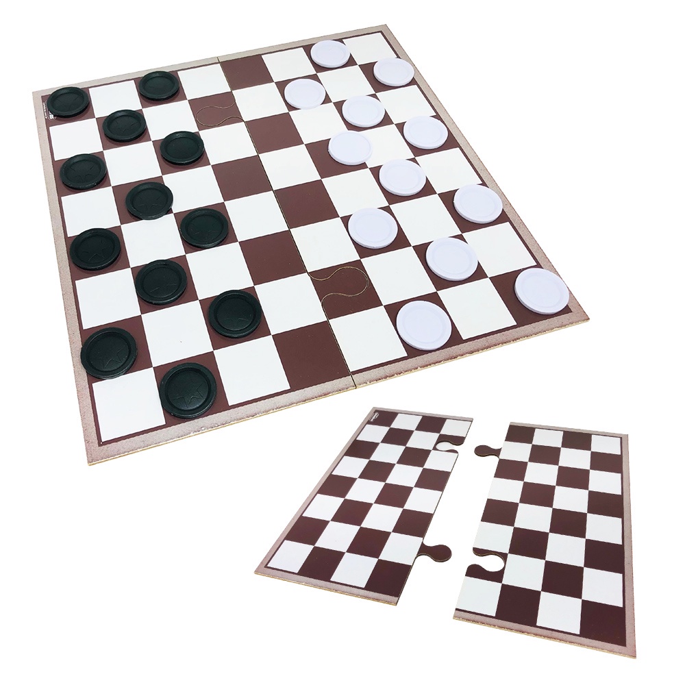 Jogo de Dama Tabuleiro Tradicional Educativo Infantil 2425 | Shopee Brasil