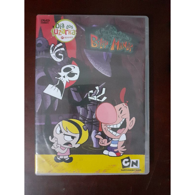 DVD As Terríveis Aventuras De Billy E Mandy original | Shopee Brasil