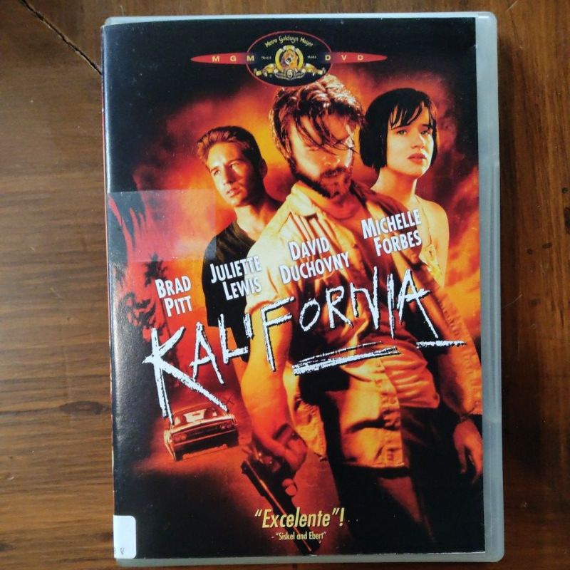 DVD Original Kalifornia Brad Pitt | Shopee Brasil