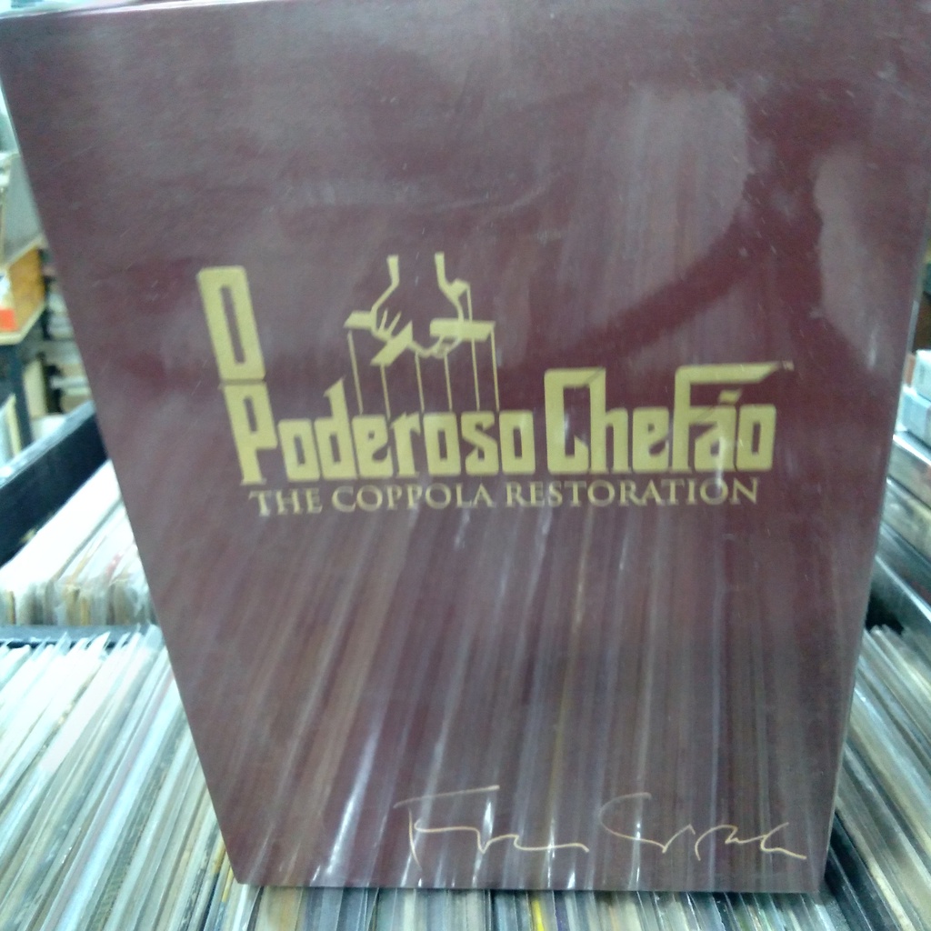 O Poderoso Chefão The Coppola Restoration Dvd Filme Triplo | Shopee Brasil