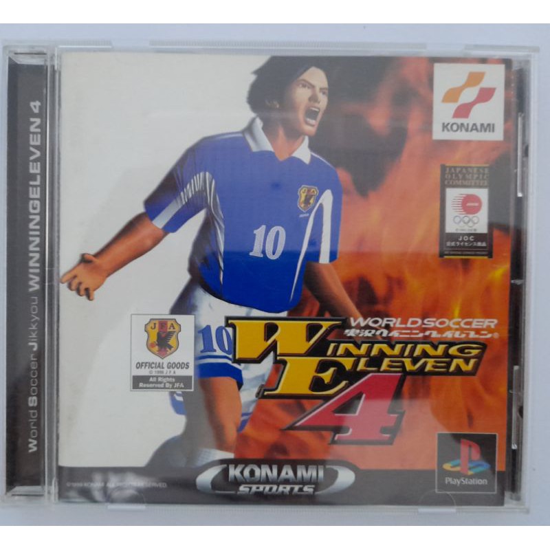 Winning Eleven 4 - Jogo Original de PS1 (Japonês) | Shopee Brasil